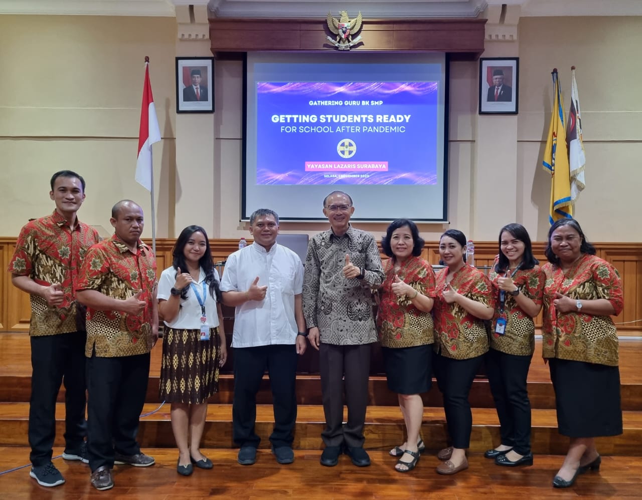 Gathering Guru Bimbingan Konseling - Yayasan Lazaris