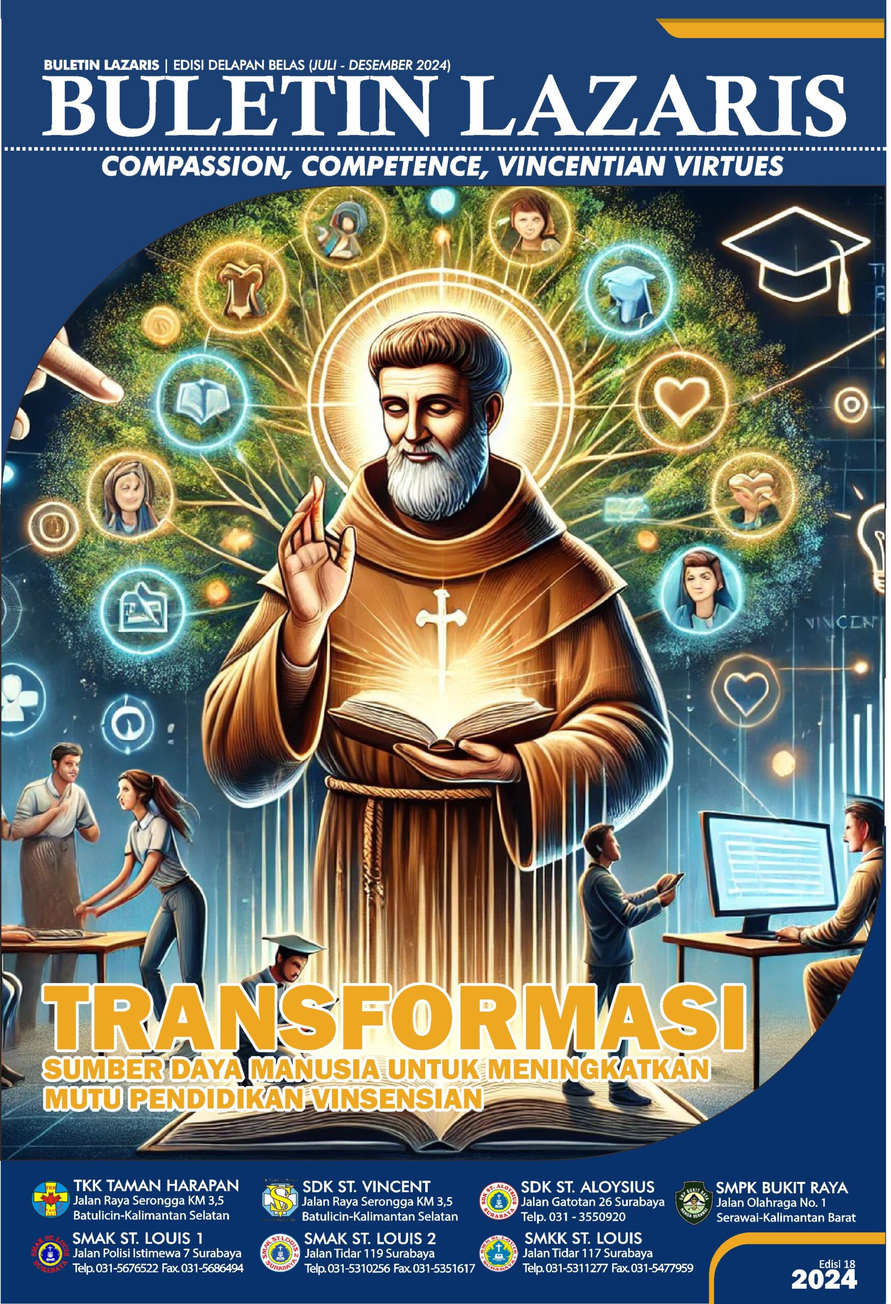 Buletin Lazaris Edisi XVIII - Yayasan Lazaris